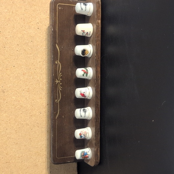 Unbranded | Accents | Vintage Thimble Collection Set Of 8 | Poshmark